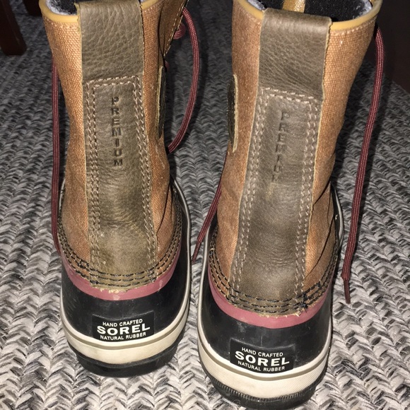 Sorel | Shoes | Sorel Canvas Snow Boots | Poshmark